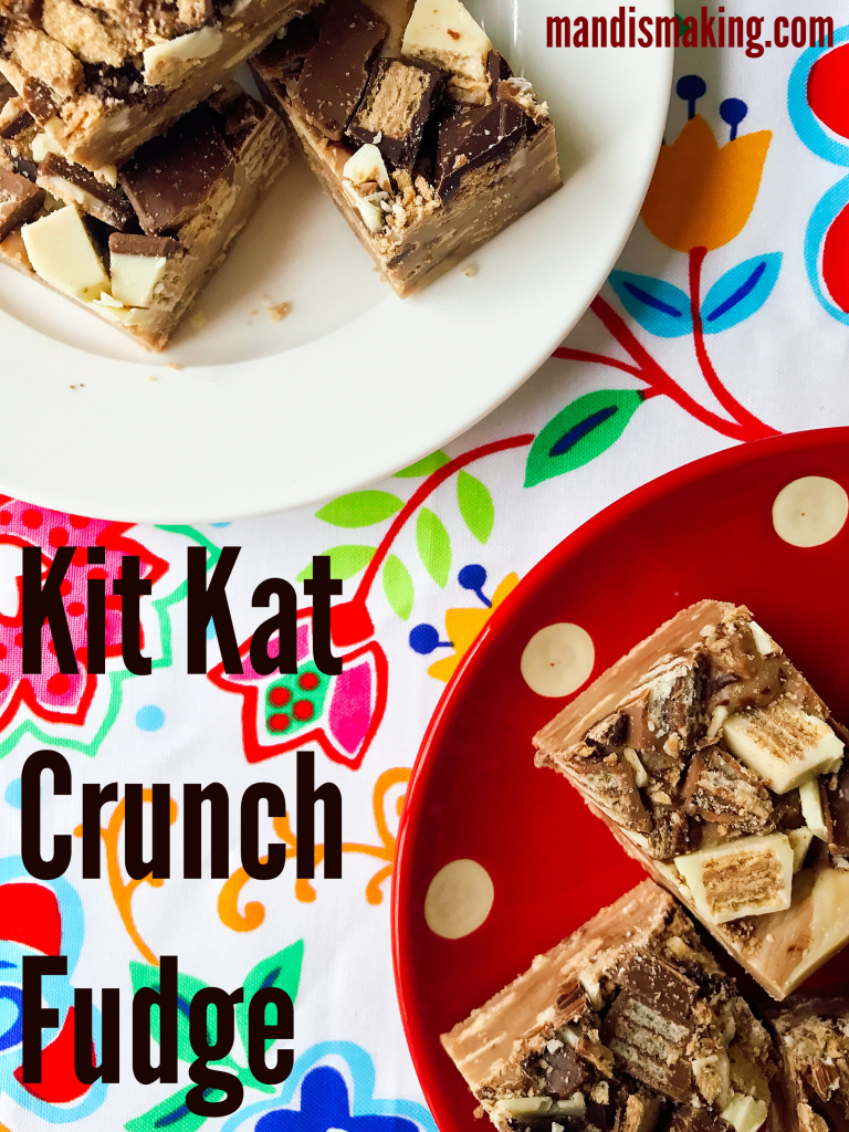 Kit Kat Crunch Fudge – Mandi's Making